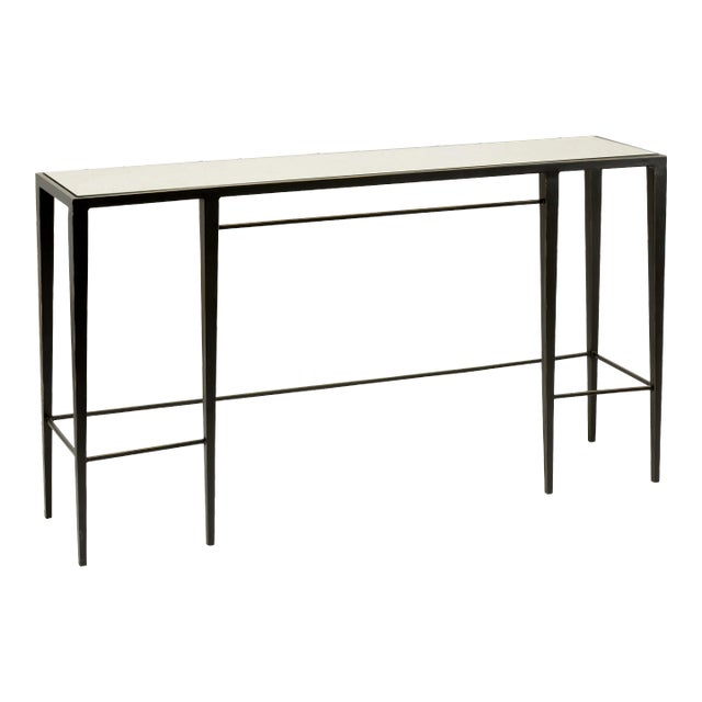 Chelsea Console Table in Bronze | Chairish