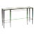 Chelsea Console Table in Bronze | Chairish