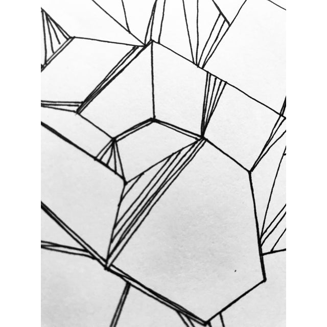 "Formations" Original Pen & Ink Drawing | Chairish