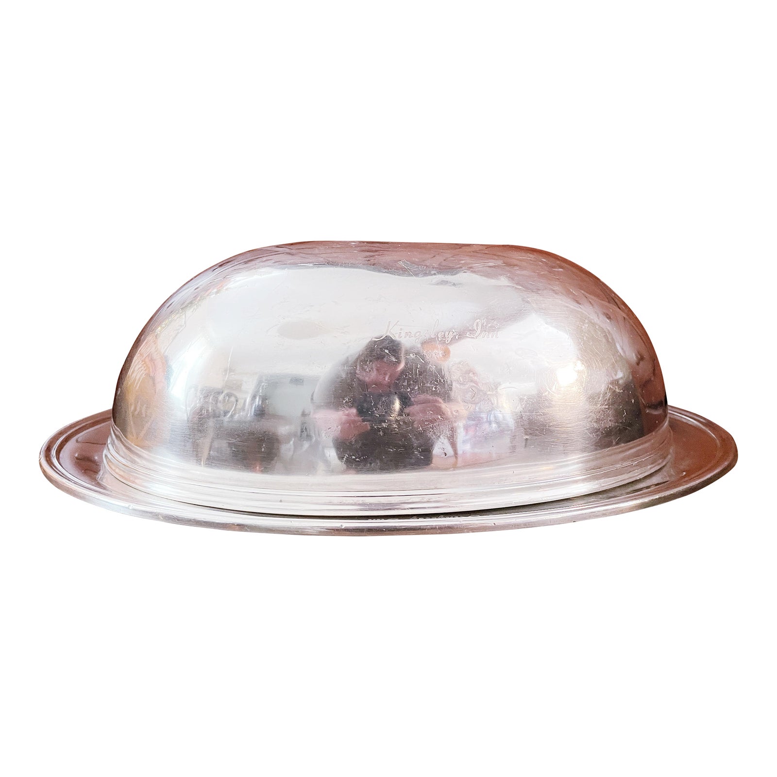 Vintage Silver Plated Dome & Platter From Kingsley Inn in Bloomfield ...