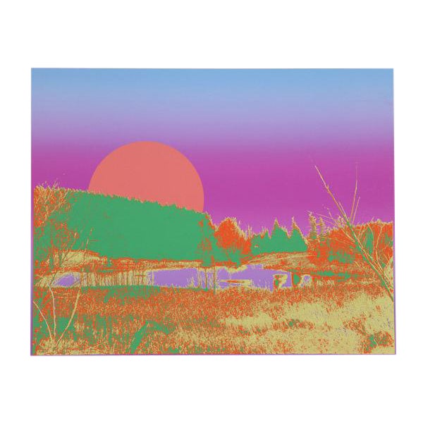 1970s Sunset Serigraph - Max Epstein | Chairish