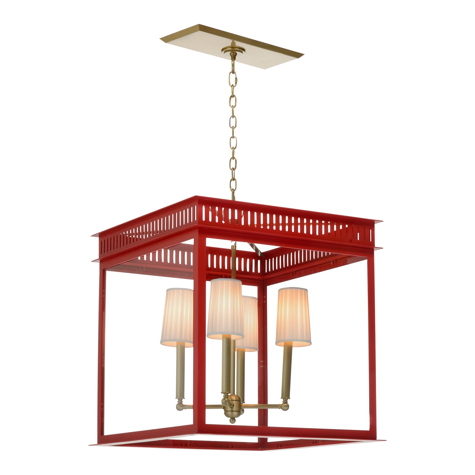 Salt Run Lantern, Small | Chairish