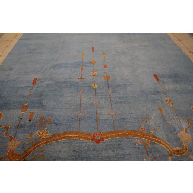 Antique Chinese Art Deco Rug 12'0" X17'6" | Chairish