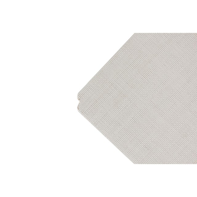 Asian Contemporary Style Light Gray Colored Raffia Wrapped Coffee Table ...