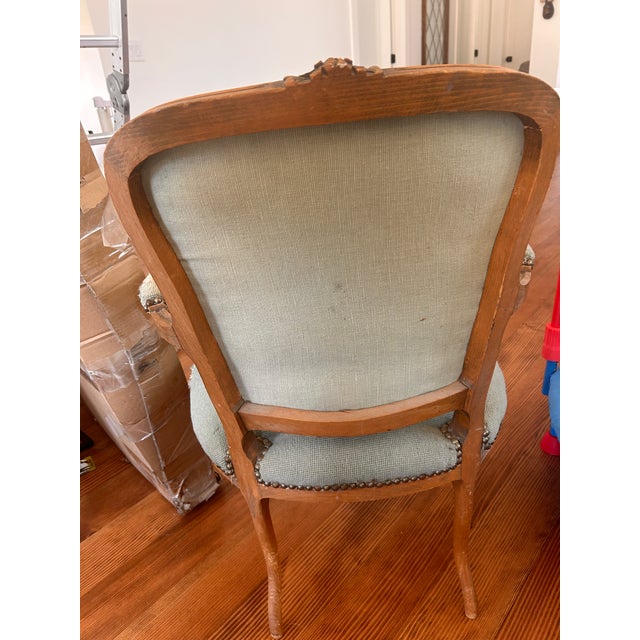 Antique French Needlepoint Chairs | Chairish
