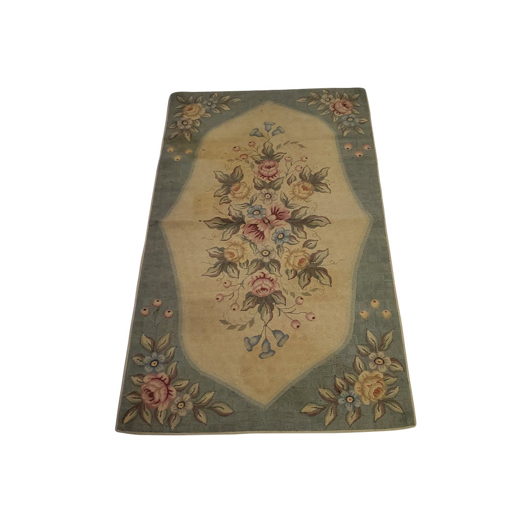 1950’s Vintage Chinese Rug-3'0" X 4'11" | Chairish