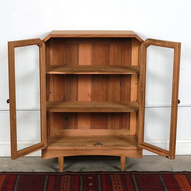 Contemporary Rendition of an Art Deco Style Display/Bookcase in Mango ...