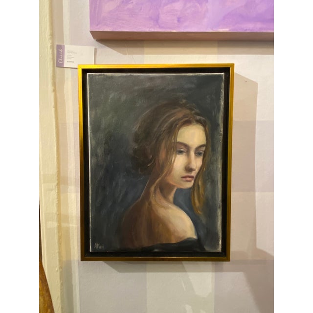 Over The Shoulder Original Painting by Alice Ford | Chairish