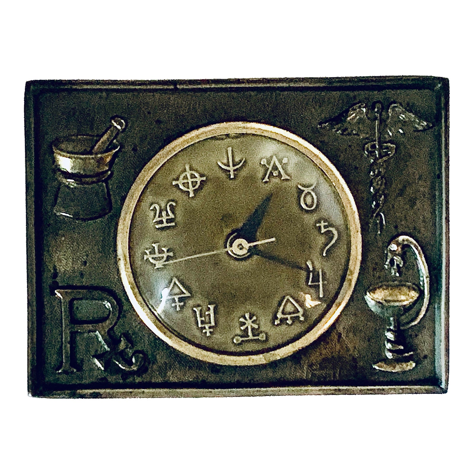 Mid-Century Art Deco Style Medical, Pharmaceutical, Apothecary Desk ...