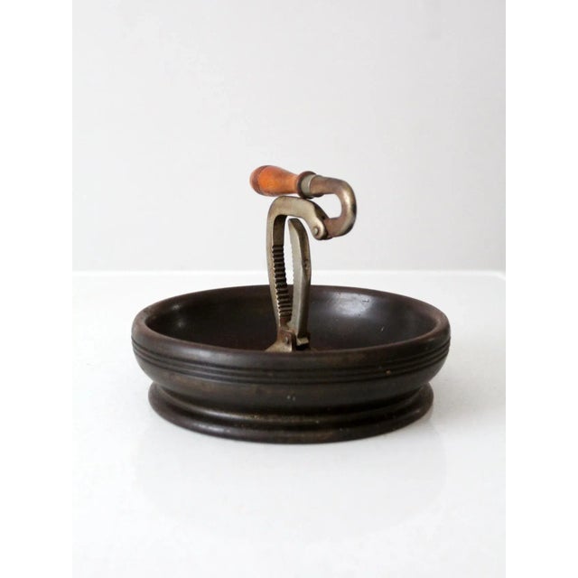 Antique Nut Cracker Bowl | Chairish