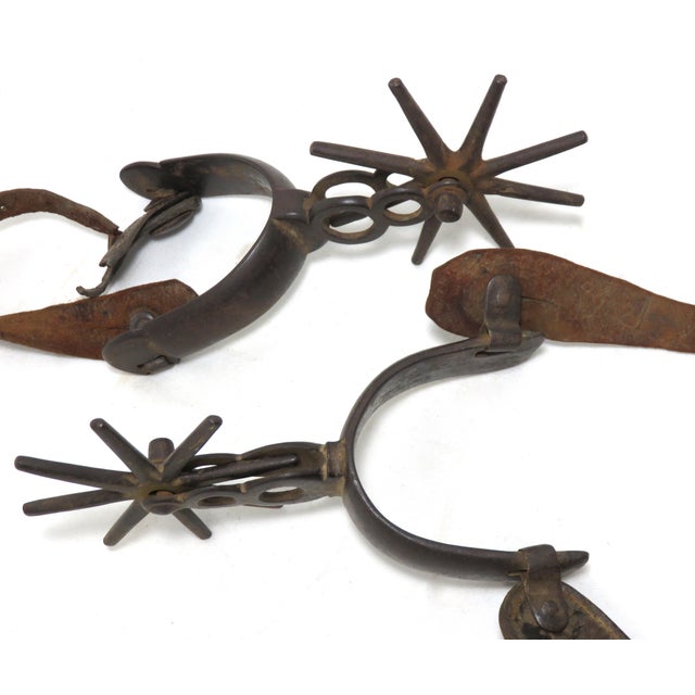 19th Century Southwestern Working Cowboy Ranch Spurs - a Pair | Chairish