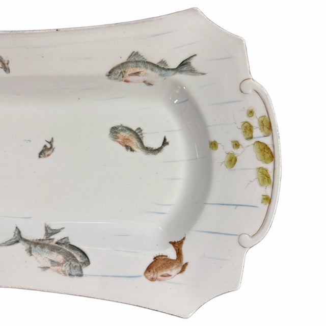 19th Century Austrian Fish Platter | Chairish