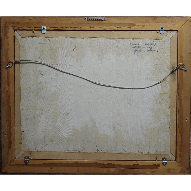 Robert Caples - Fishing Boats - Oil Painting | Chairish