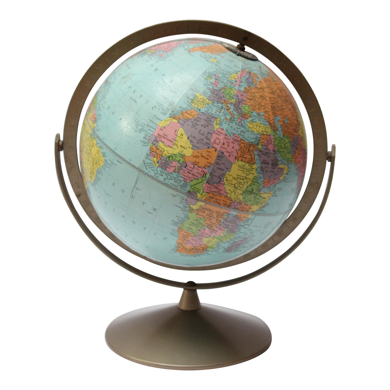 Vintage Replogle 10" Reference Globe | Chairish