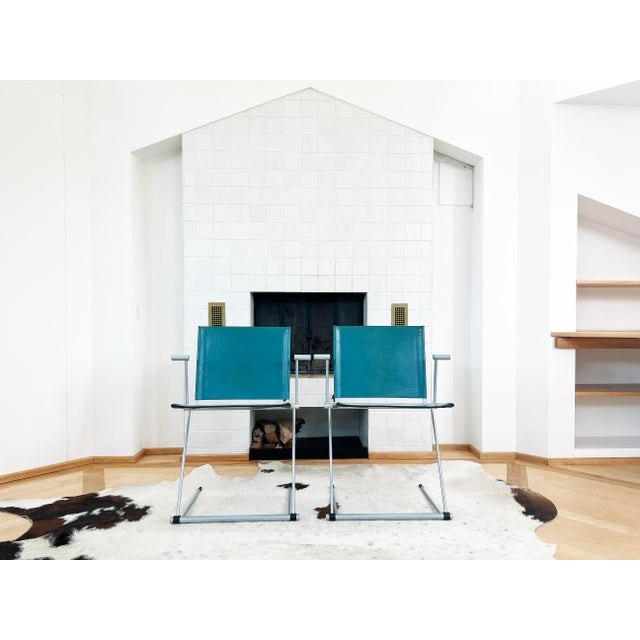 1990s Post Modern Matteo Grassi Set of Herbert Ohl Ballerina Leather ...