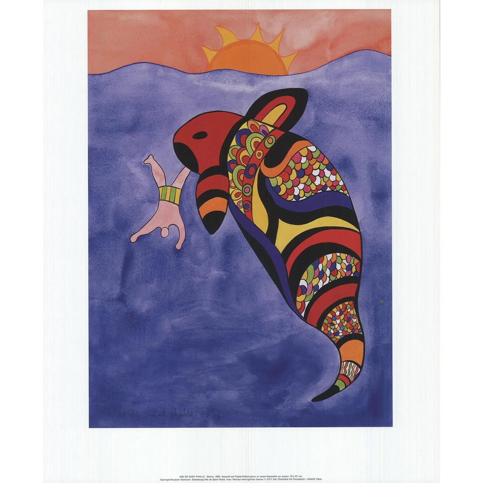 Niki De Saint Phalle Shamu, the Orca Whale, 2011 | Chairish