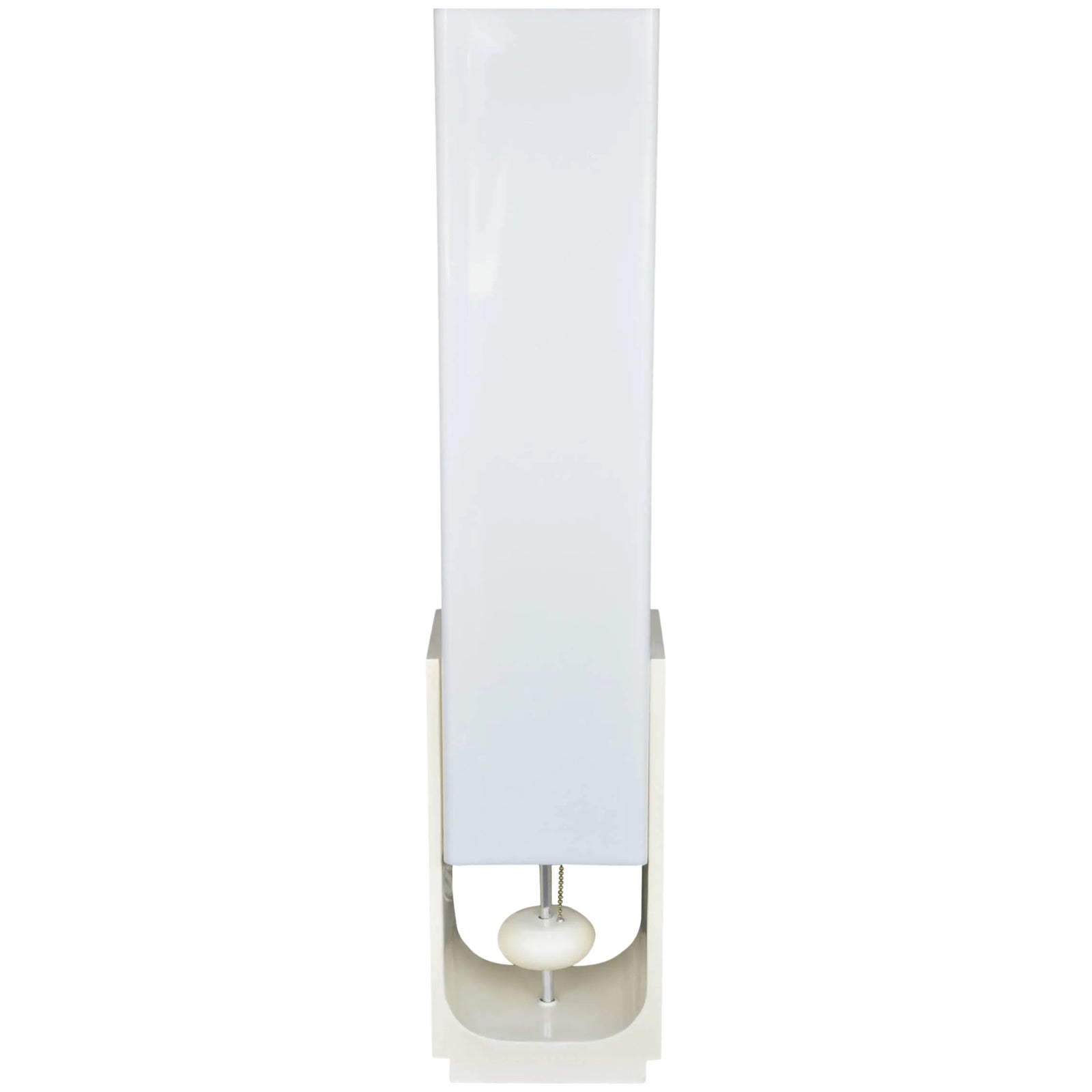 Italian Lucite Table Lamp | Chairish