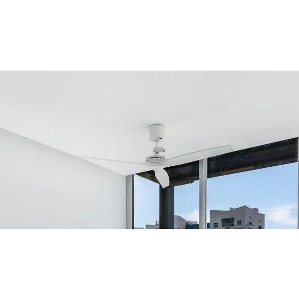 Contemporary Boffi Air St White Ceiling Fan by Giulio Gianturco | Chairish