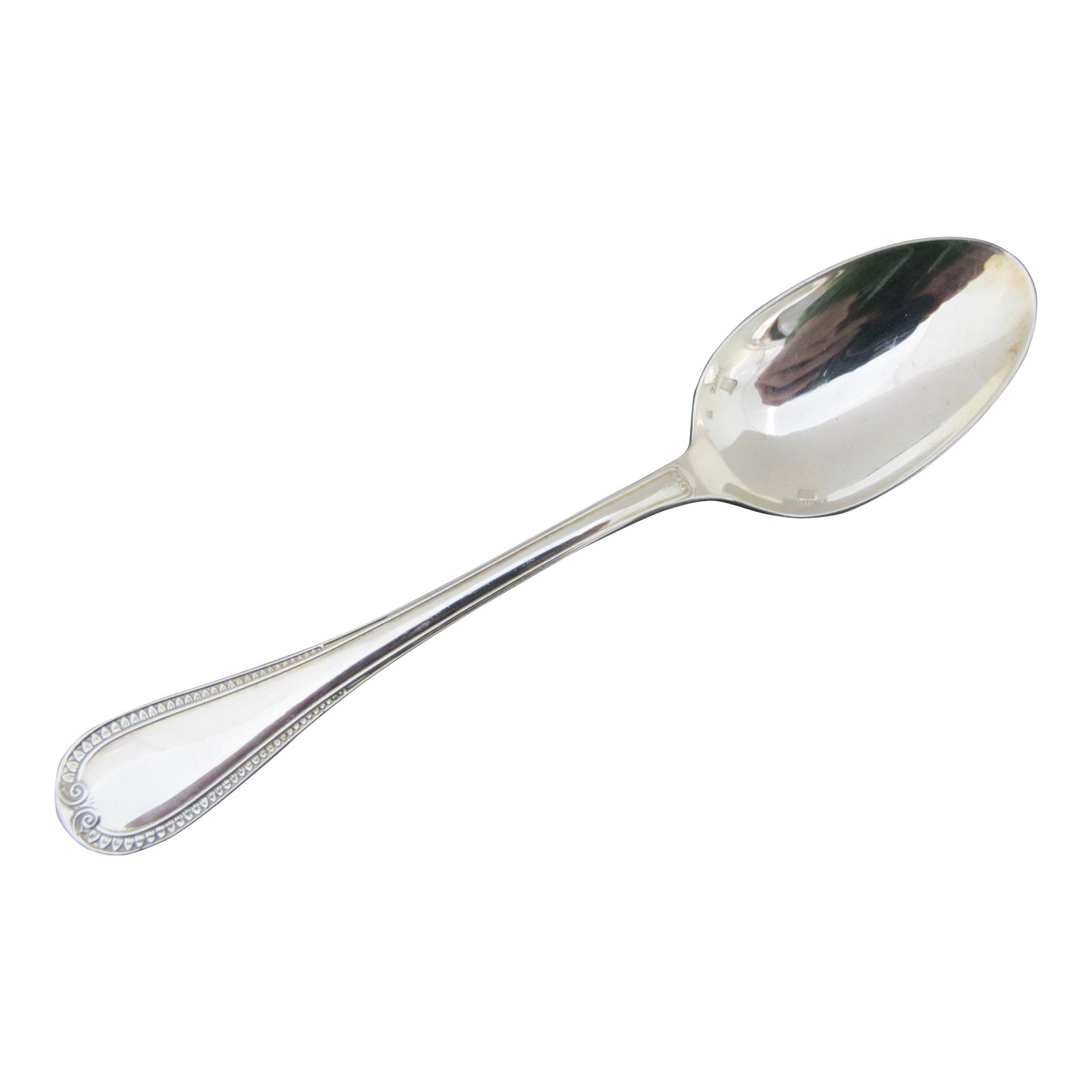 Christofle Silver Plate Malmaison 5 7/8" Spoon Teaspoon | Chairish