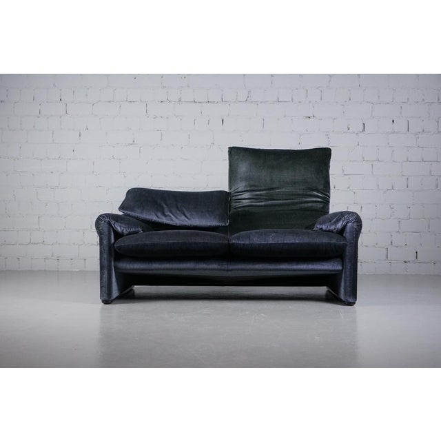 Vintage Maralunga Two-Seater Sofa by Vico Magistretti for Cassina ...