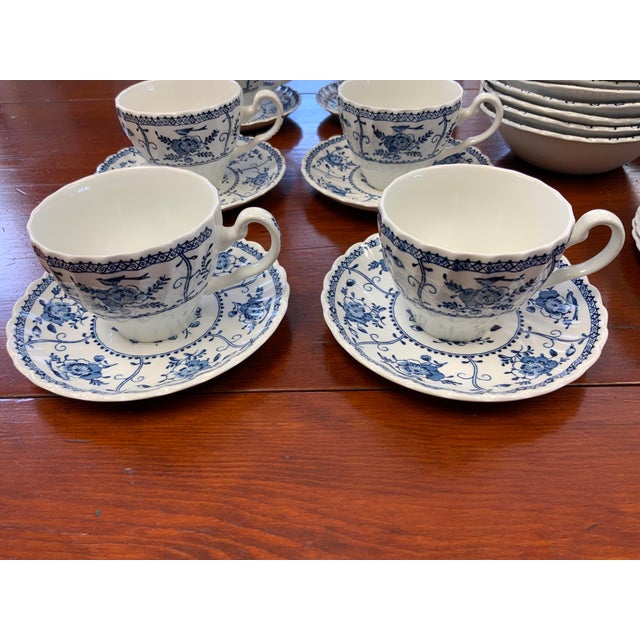 Late 20th Century Johnson Brothers Indies Pattern Porcelain Set- 42 ...