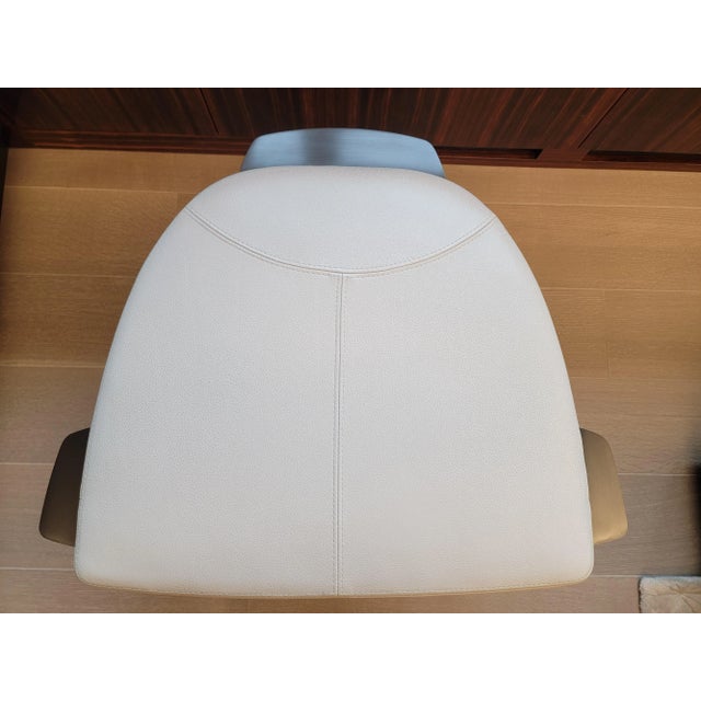 Caste Design Volt Stool in Leather and Darkened Bronze for Holly Hunt ...