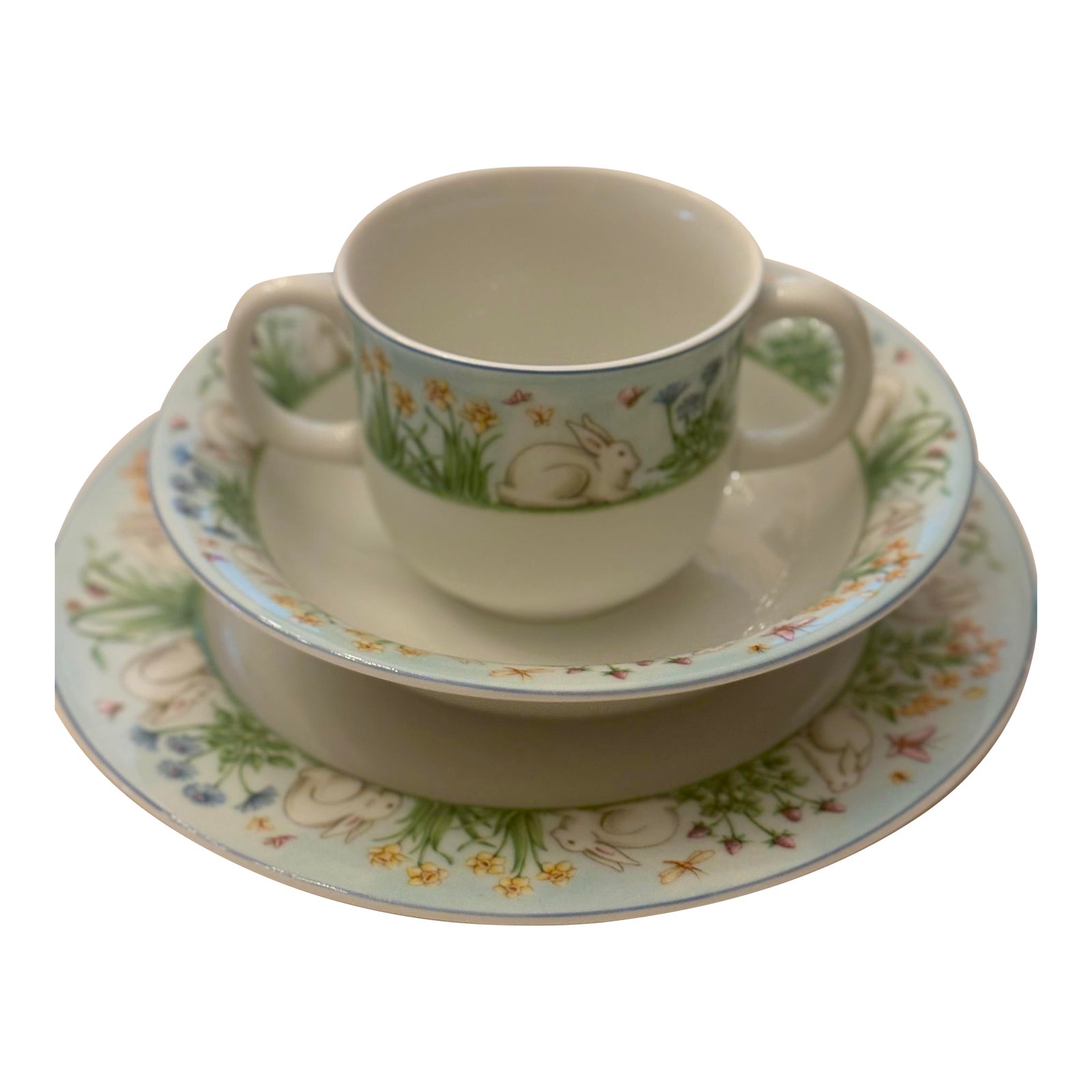 Vintage Tiffany & Co. Children's Children’s Dinner Set Includes Plate ...