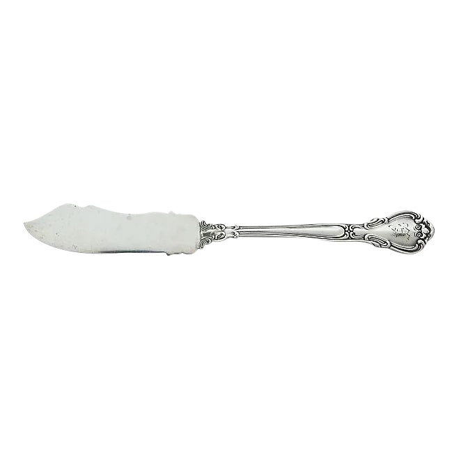 19th-C. Gorham Sterling Silver Chantilly Pattern Butter Knife | Chairish