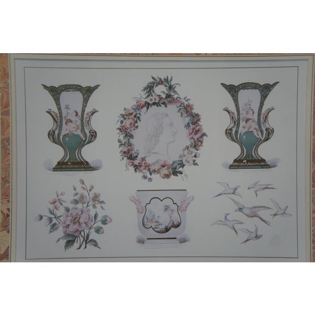 Set of 2 Vintage Reproduction Edouard Garnier Porcelain of Sevres ...