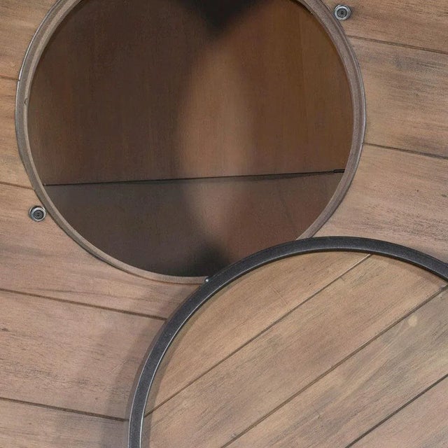 Round Pub Table With Wine Barrel Base | Chairish