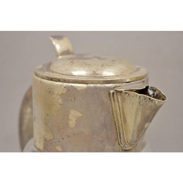 Antique Victorian Silver Plated German Cut Crystal Glass Lemonade Water ...