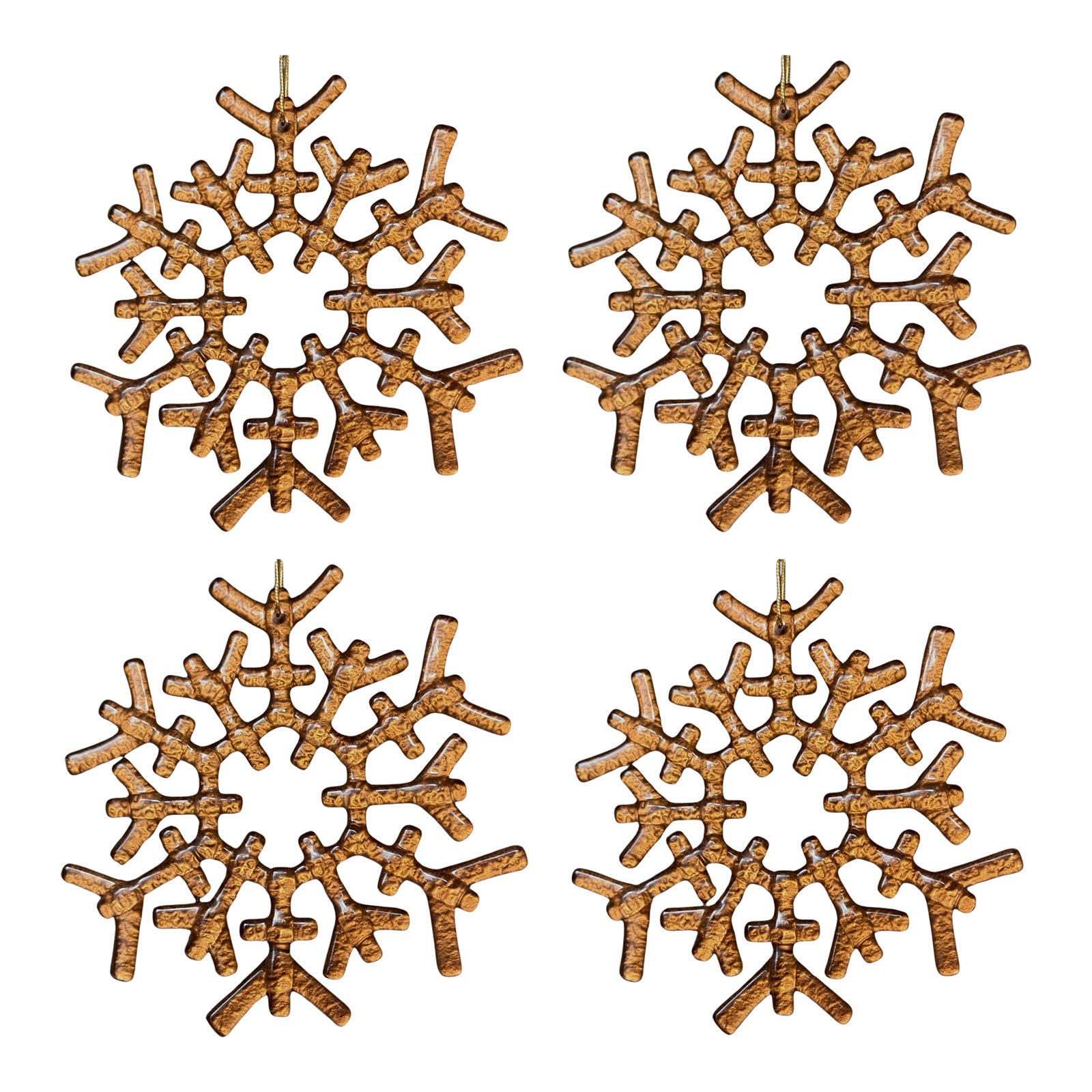 Restoration Hardware | Large Glass 12 Point Snowflake Christmas ...