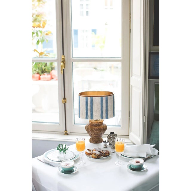 Palais Lampshade Ava Light Blue (Round M) | Chairish