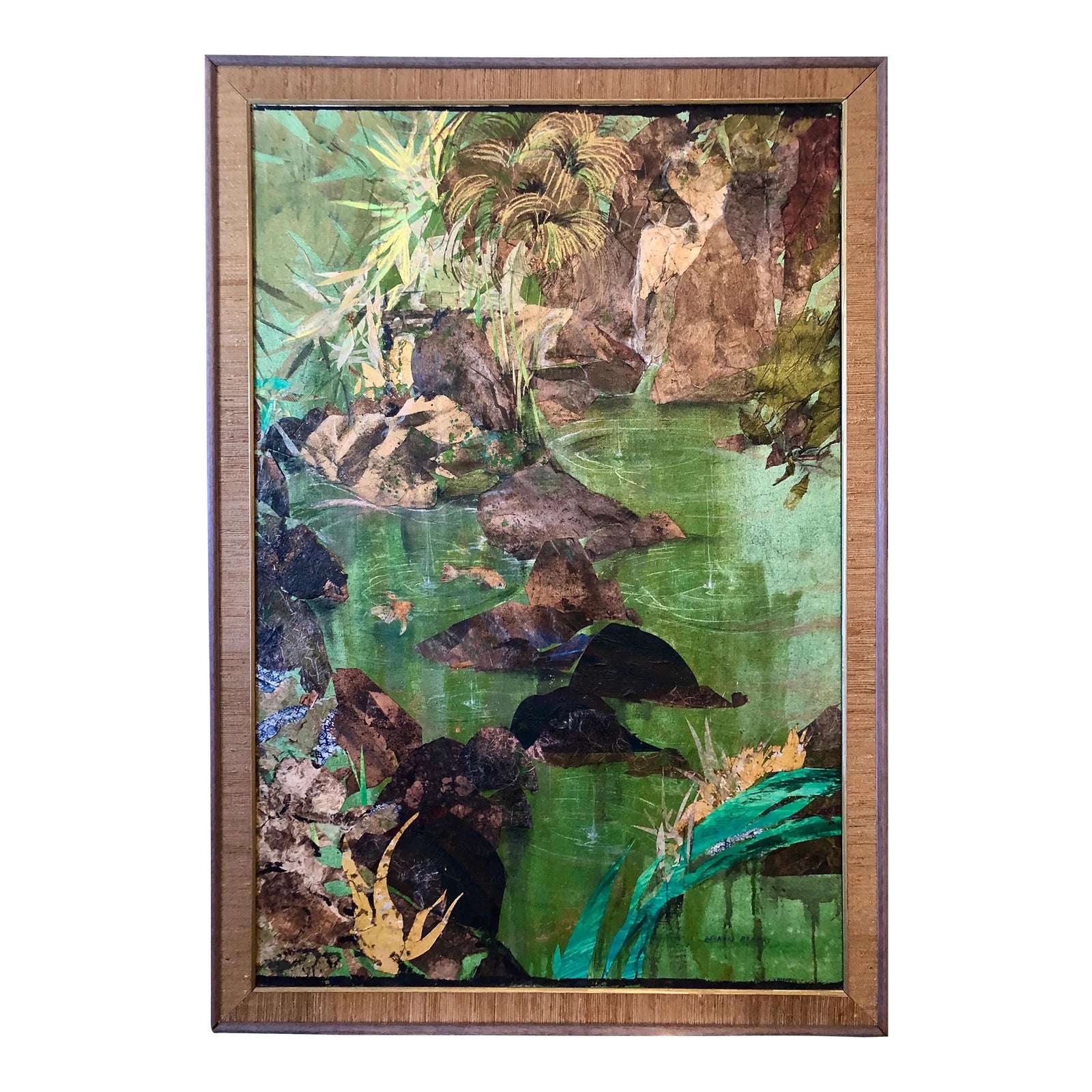 Leonard Brooks, Large Canadian Mexican Modernist Figurative Abstract ...