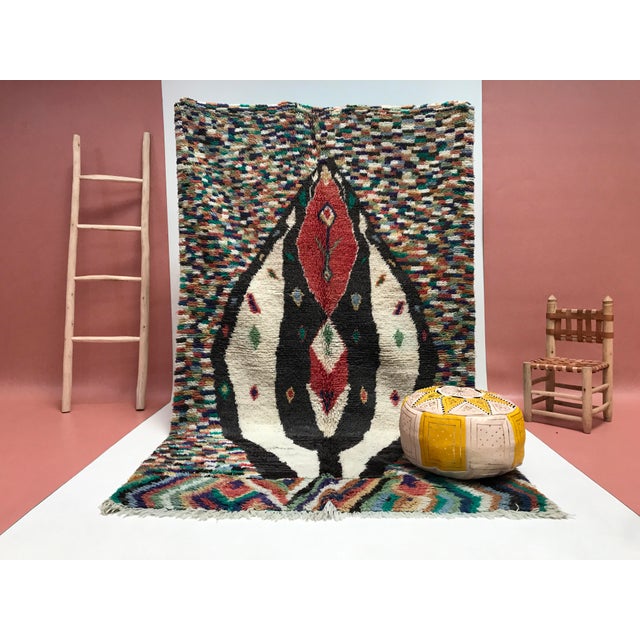 Vintage Berber Handmade Rug | Chairish