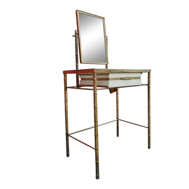 Mid 20th Century George Koch Sons, Inc Hollywood Regency Gold Brass ...