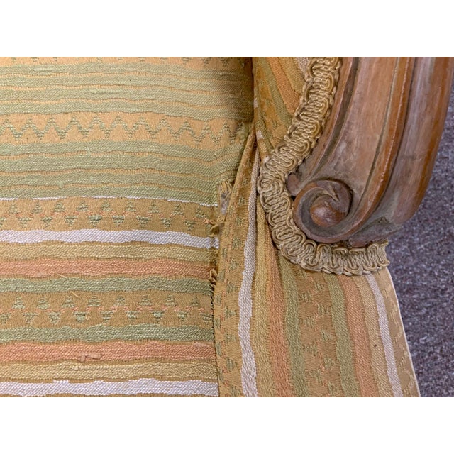 1920-1940 Reproduction French Louis XV Chaise Lounge | Chairish