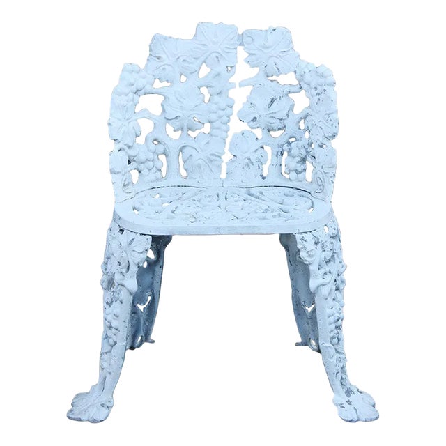 Mid 20th Century Victorian Style Cast Aluminum Grapevine Pattern ...