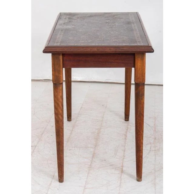 French Provincial Carved Oak Side Table | Chairish