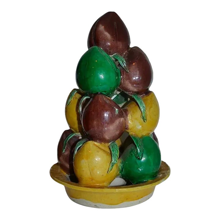 Antique 18th/19th Century Chinese Famille Vert Altar Temple Fruit ...