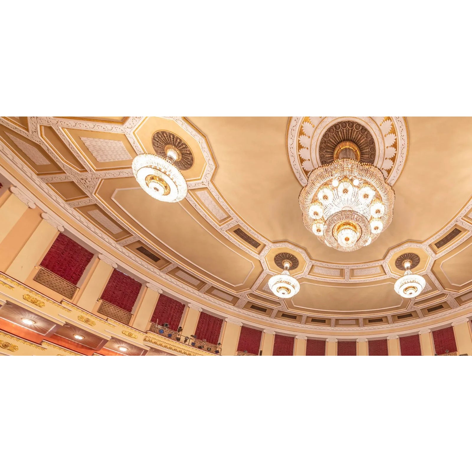 "Armenian Opera Theatre" Interior Scene Color Photograph | Chairish