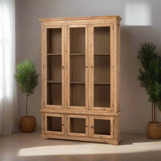 Rustic Pine Bookcase | Chairish