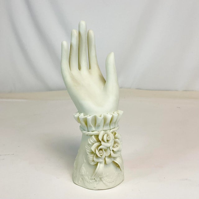Mid-Century Hollywood Regency Boho Chic Porcelain Tabletop Hand ...