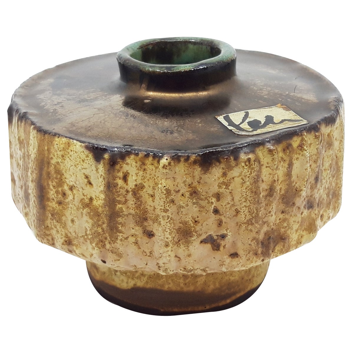 Studio Pottery Ceramic Vase by Helmut Schäffenacker, 1950s | Chairish