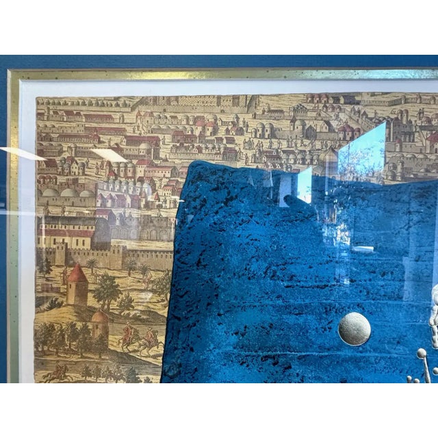 Moshe Castel, “Kings of Jerusalem”, Gold Embossed Serigraph, Signed ...