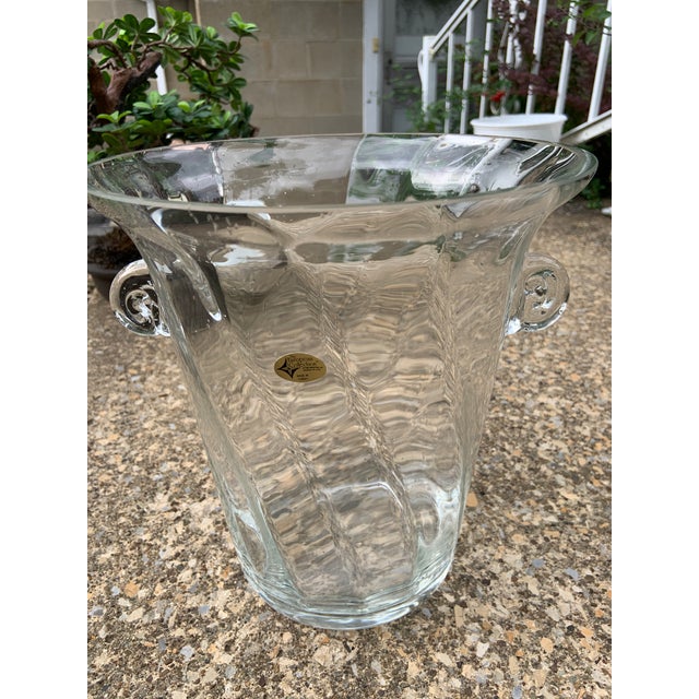 Vintage the European Collection Christal Glass Champagne / Ice Bucket ...