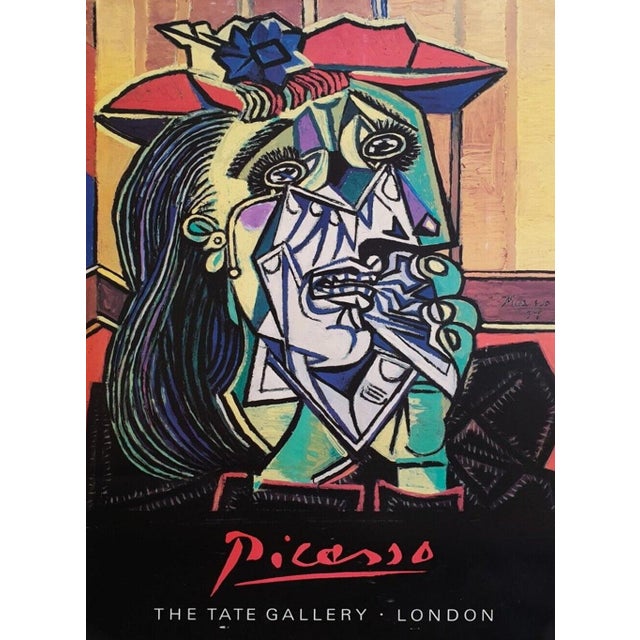 1987 Pablo Picasso Tate Gallery Poster | Chairish