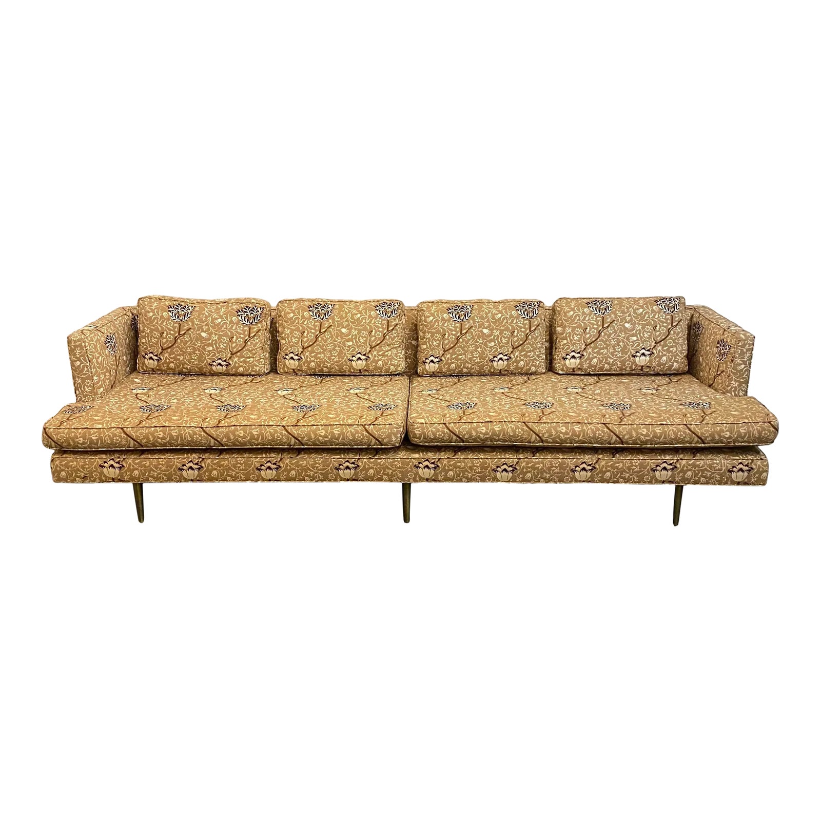Mid Century Modern Edward Wormley for Dunbar Sofa Recovered in William ...