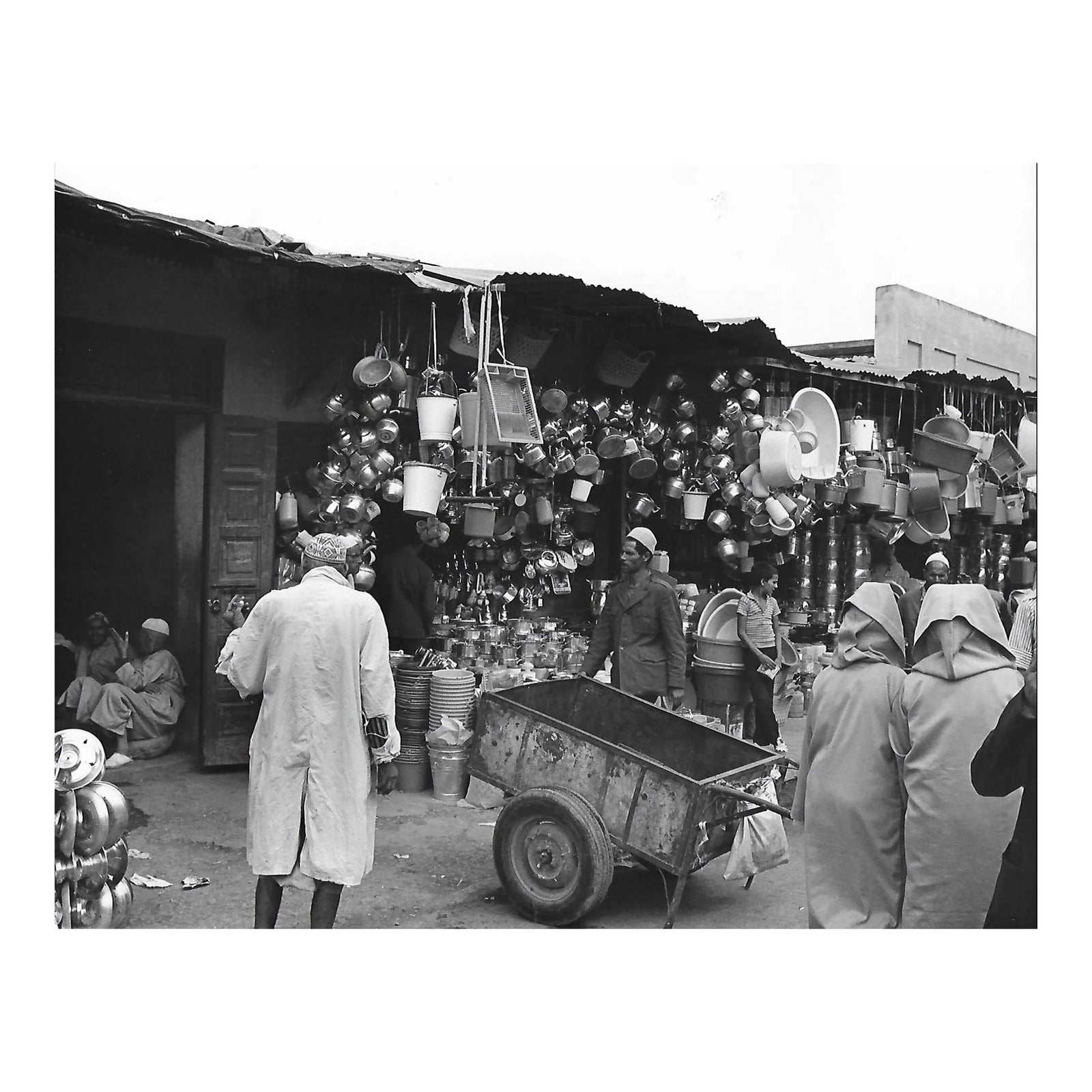 1976 Morocco Copper Market Photograph by Don Ware | Chairish
