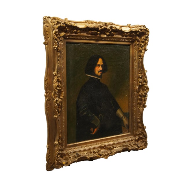 Spanish Self Portrait Oil Painting on Linen After Diego Velazquez 28 ...